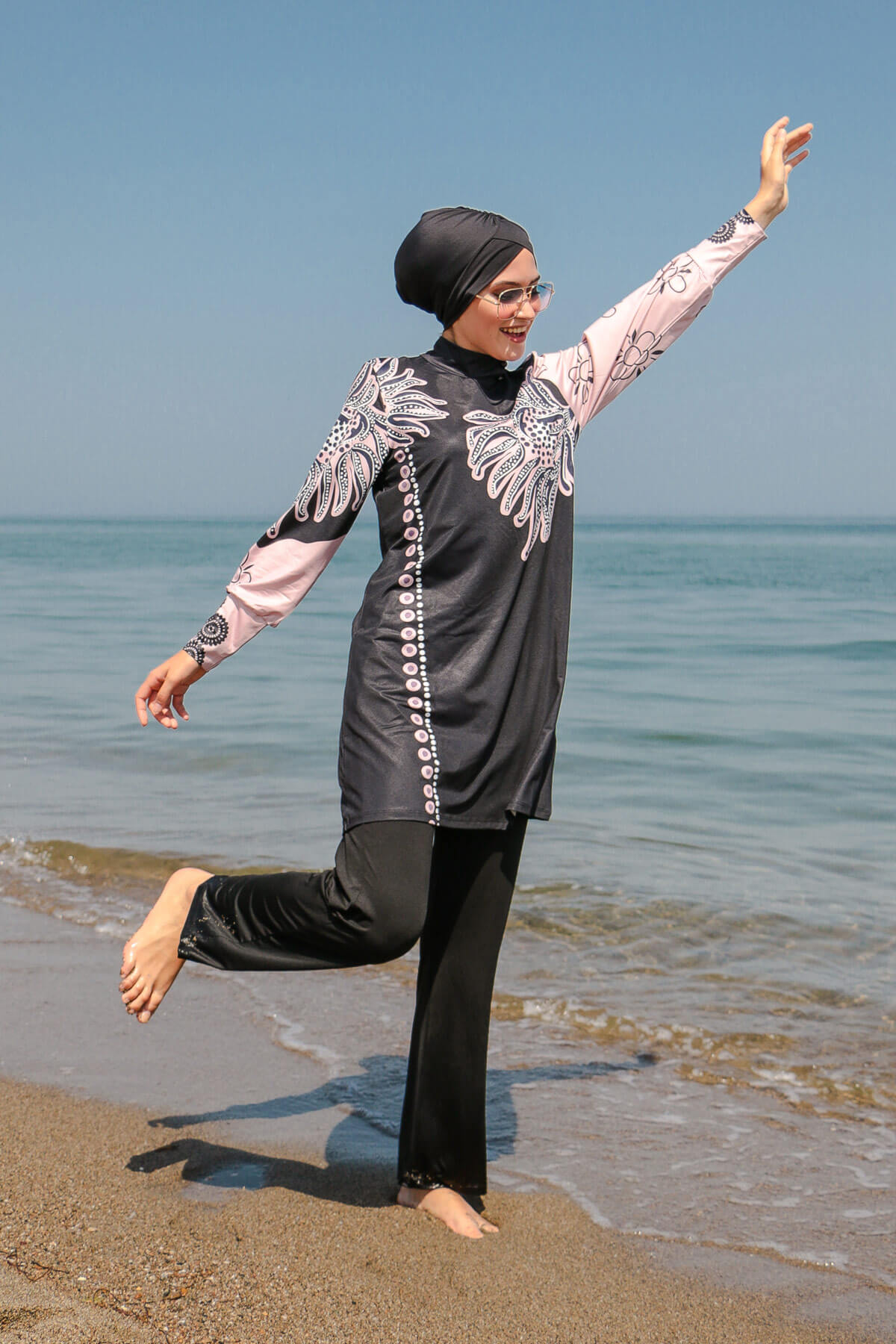 Patterned Burkini – Al Karam Qadri