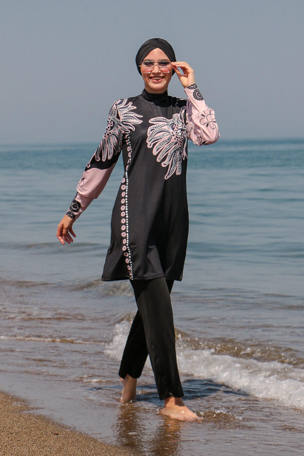 Patterned Burkini – Al Karam Qadri